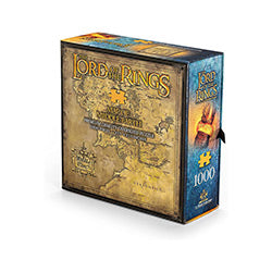 LOTR MAP OF MIDDLE EARTH PUZZLE – Triple Diamond Collectibles